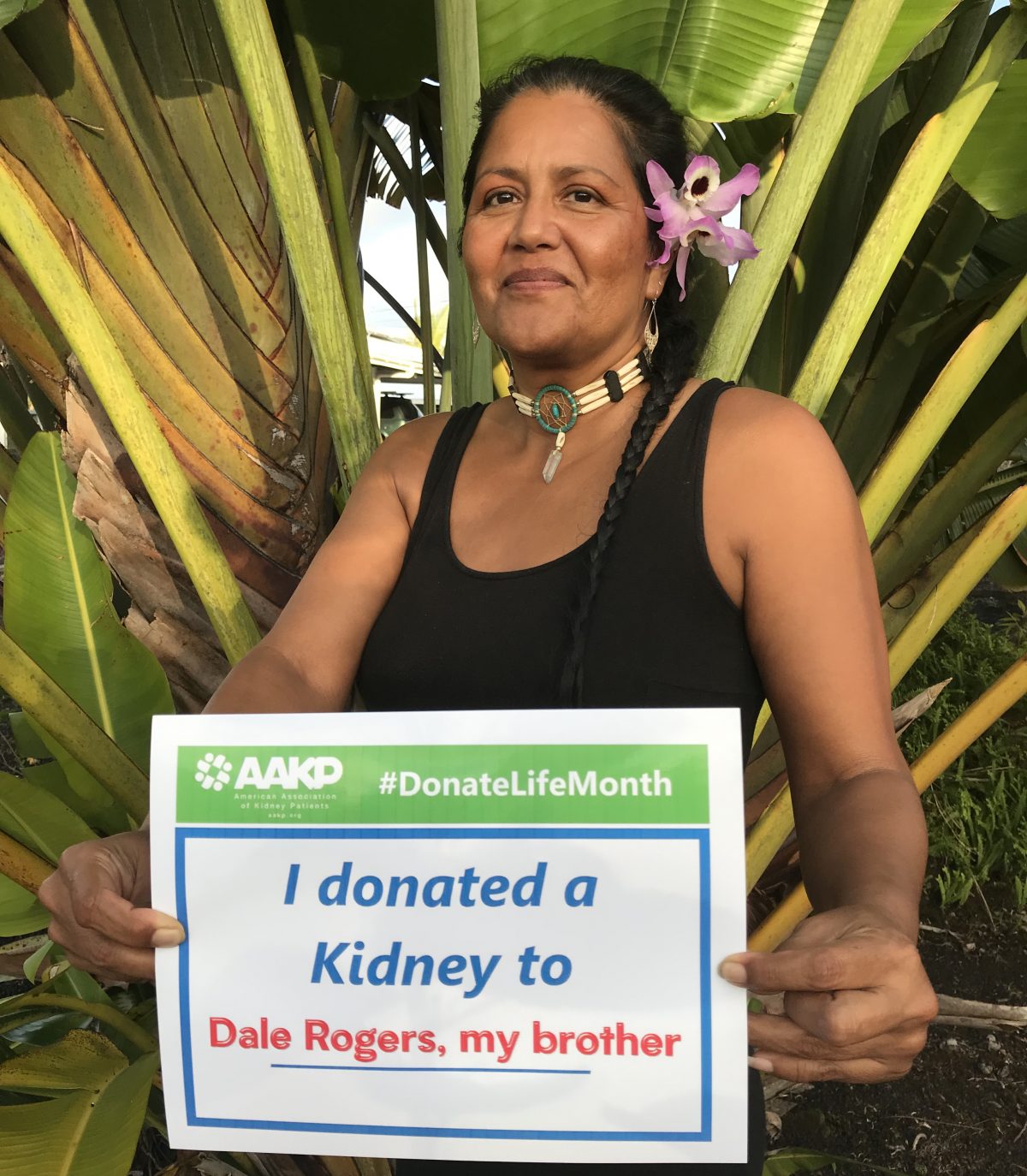 Carla Rogers Nelson – sister of Dale – AAKP